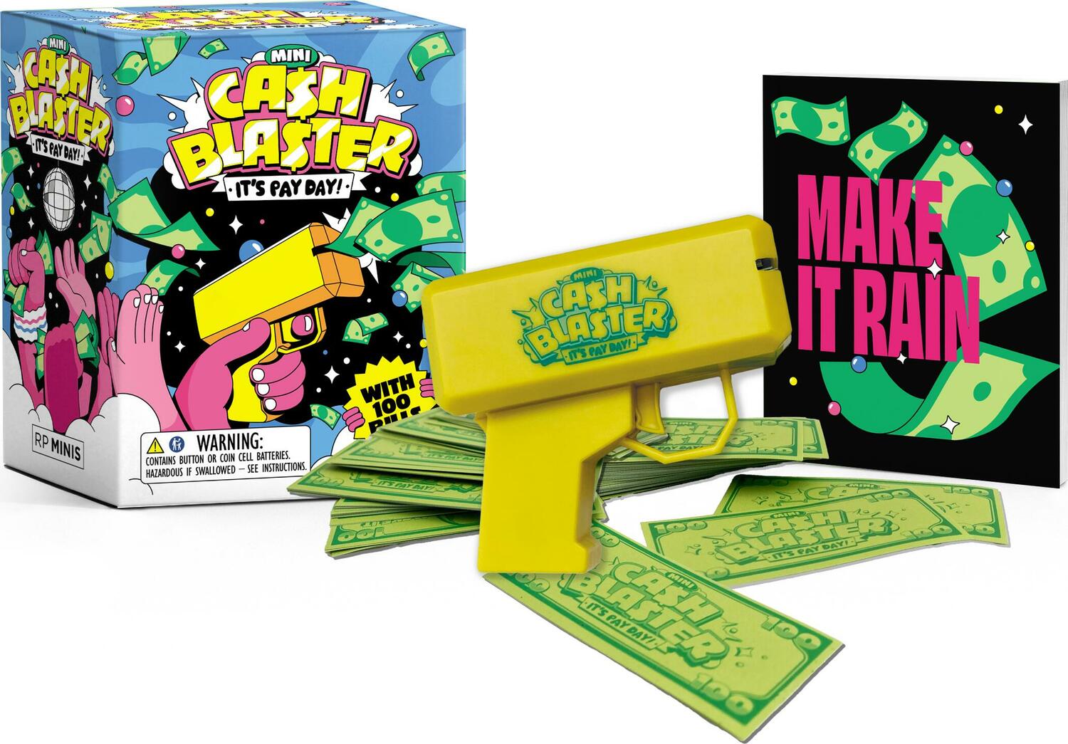 Mini Cash Blaster Money Launcher - Party Favor & Gag Gift – Toys and Sweets