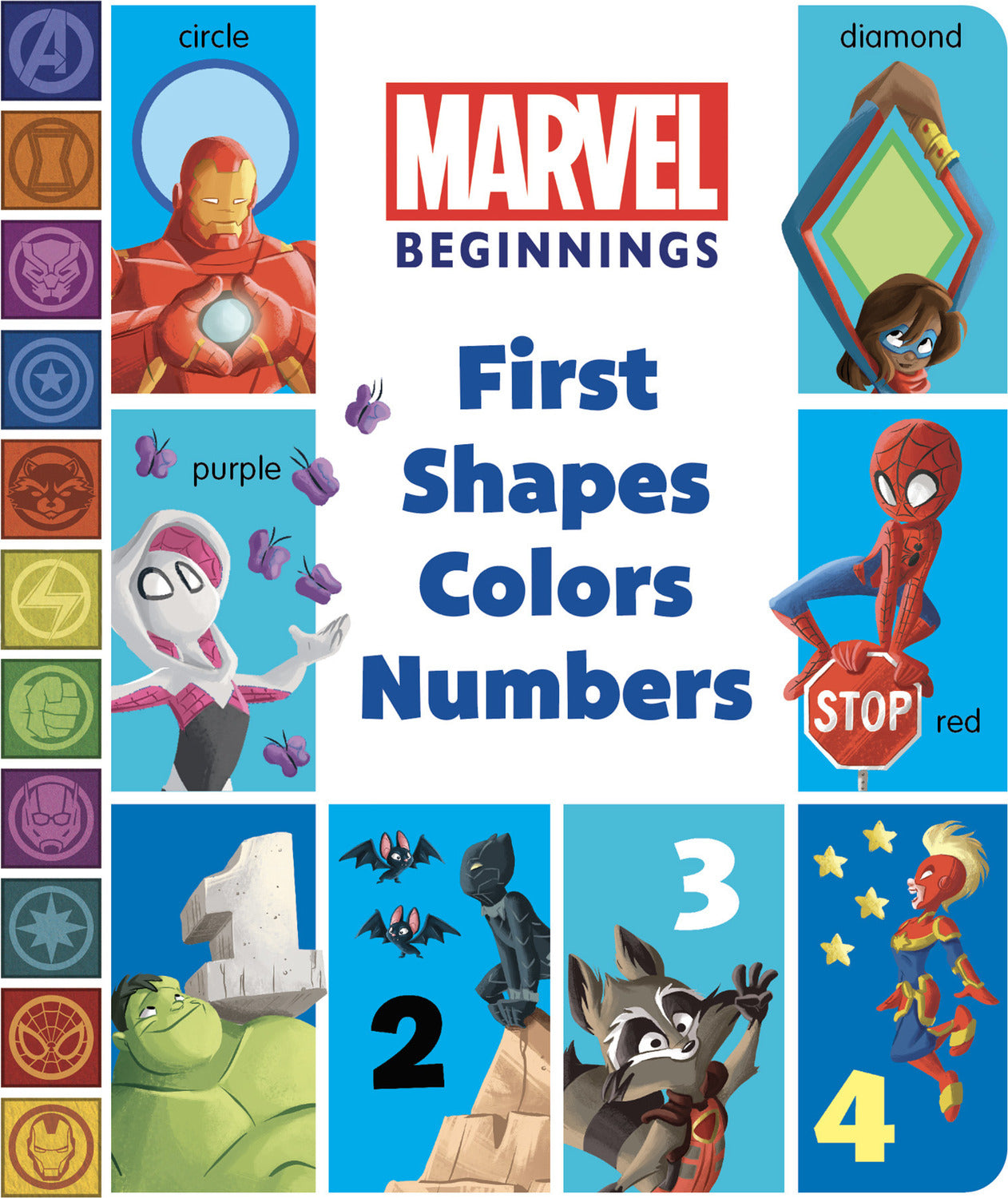 Marvel Beginnings: First Shapes, Colors, Numbers – Toys and Sweets